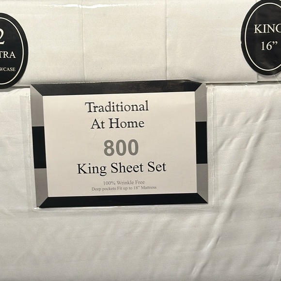 traditional at home | Bedding | Transitional At Home 6pc King Sheet Set ...